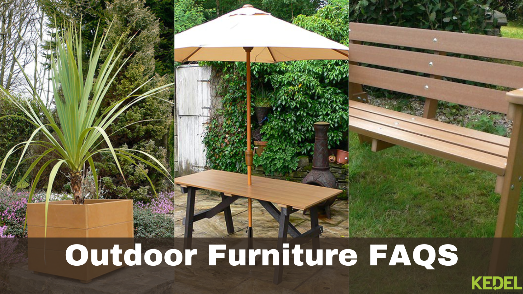 Recycled Plastic Garden Furniture: Frequently Asked Questions