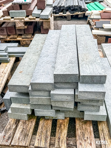 Recycled Plastic Offcuts - W 120mm x D 50mm x L 800mm – Grey