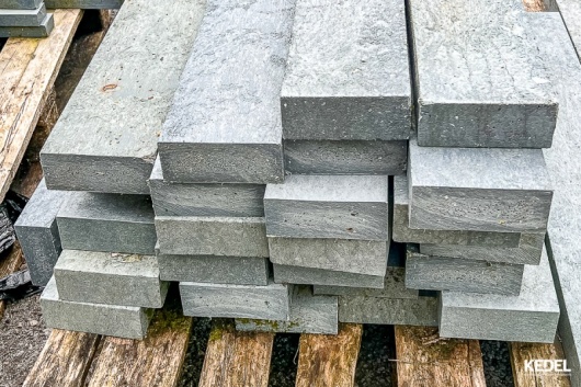 Recycled Plastic Offcuts - W 120mm x D 50mm x L 800mm – Grey