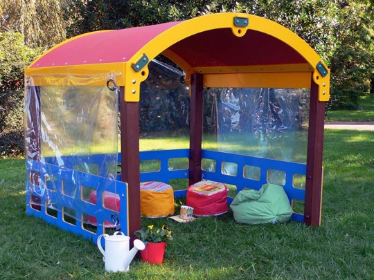 Children's Play House (Curved roof) Play Den HDPE Plastic
