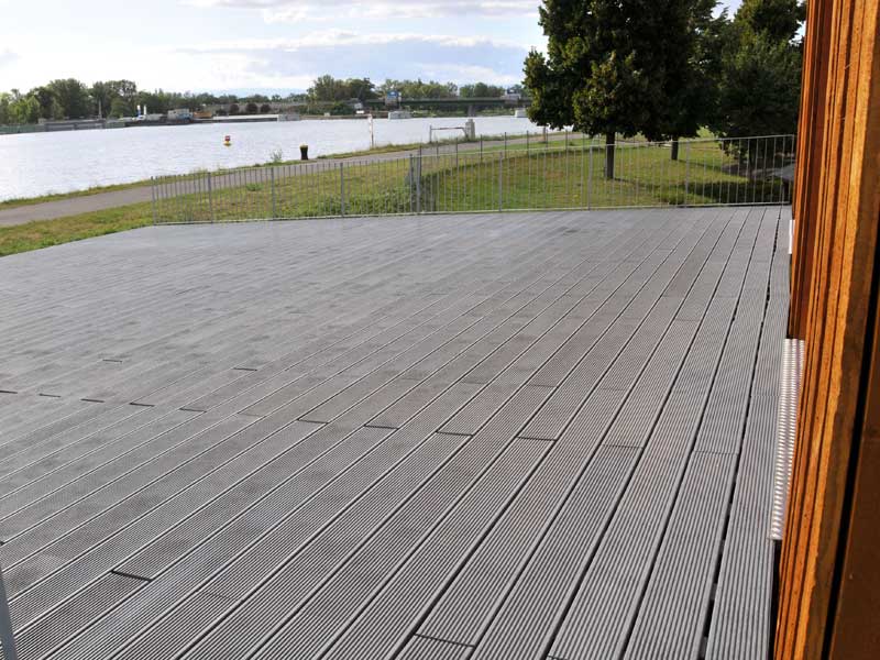 Recycled Mixed Plastic Footpath Planks - Reinforced - 170 x 40