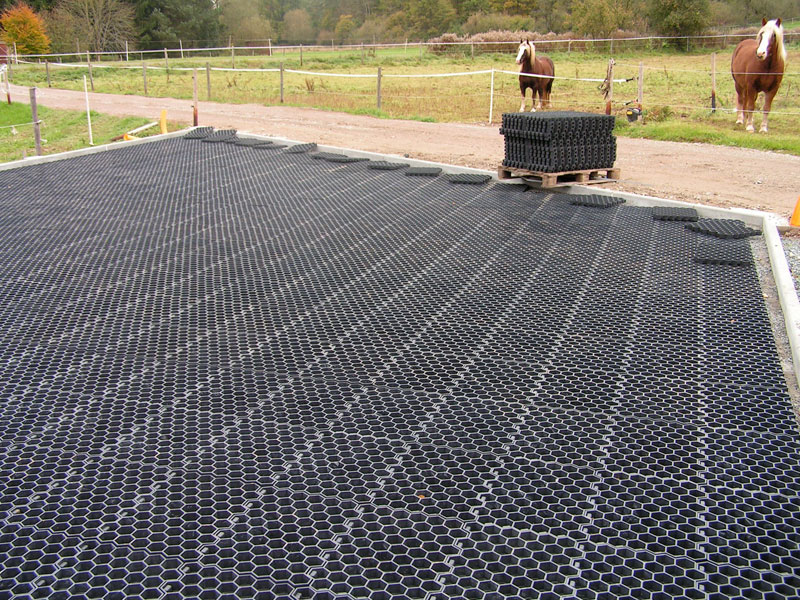 Paddock Ground Reinforcement Grid Recycled Plastic