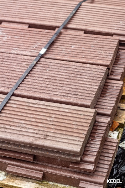 Recycled Plastic Offcuts - W 160mm x D 40mm x L 550mm - Footpath planks ...