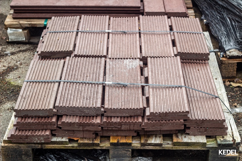 Recycled Plastic Offcuts - W 160mm x D 40mm x L 550mm - Footpath planks ...