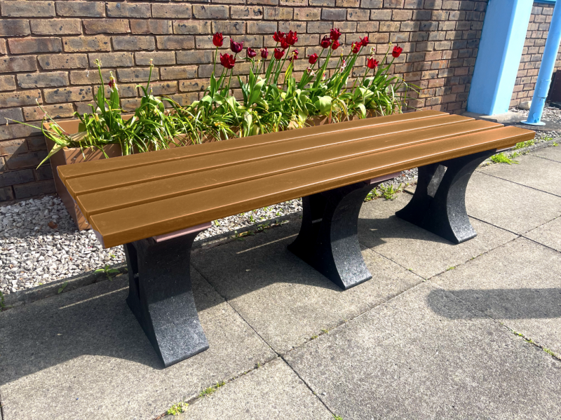 Recycled Plastic Bench - Tyne Bench