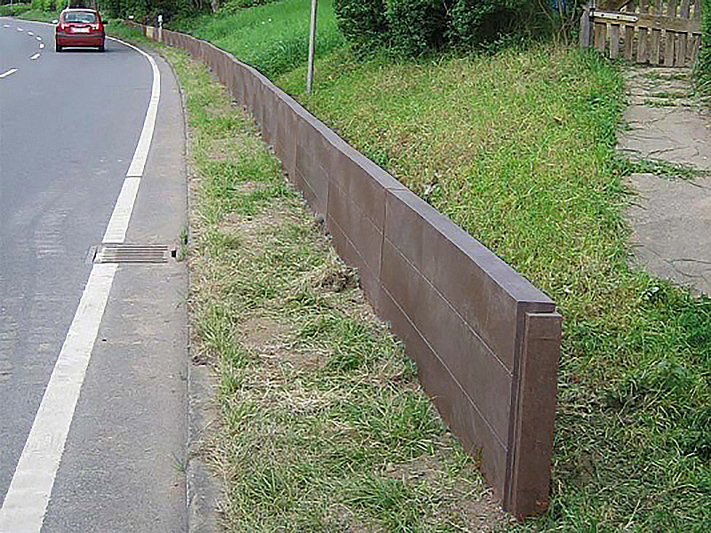 Recycled Mixed Plastic Amphibian Guard 600 x 1920 -Wildlife Protection