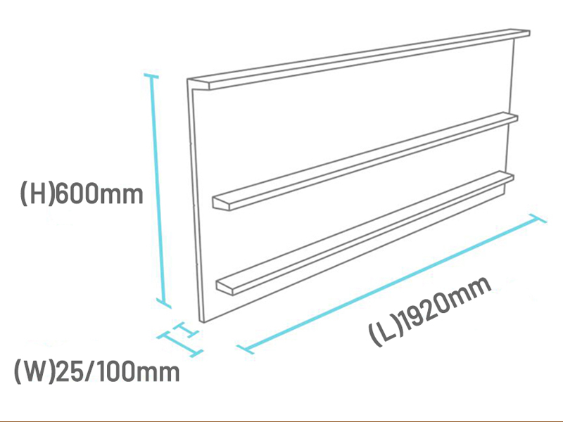 Recycled Mixed Plastic Amphibian Guard 600 x 1920
