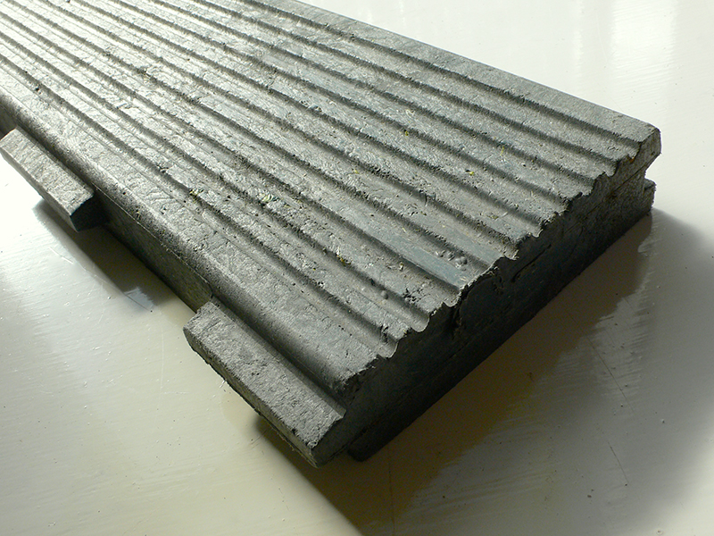 Recycled Mixed Plastic Footpath Planks 170 x 40mm