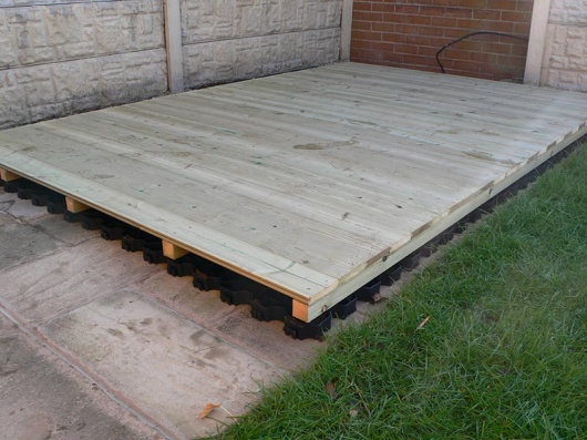 Plastic Shed Bases, Recycled Plastic Shed Base