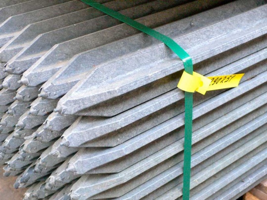 Recycled Plastic Fence Post Pointed, Plastic Posts For Fencing
